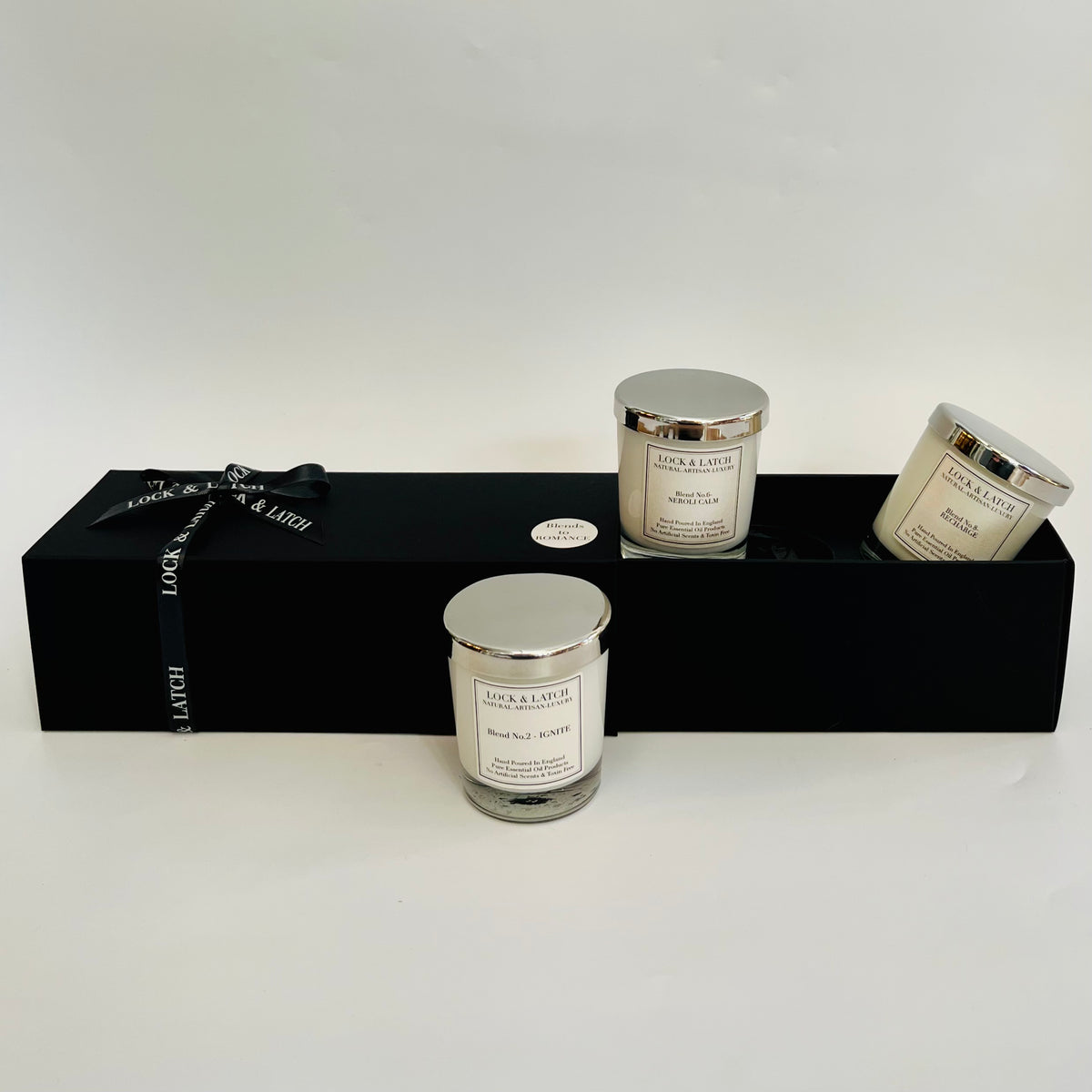 CHOOSE YOUR WELLNESS RANGE-Trio of Candles – Lock & Latch